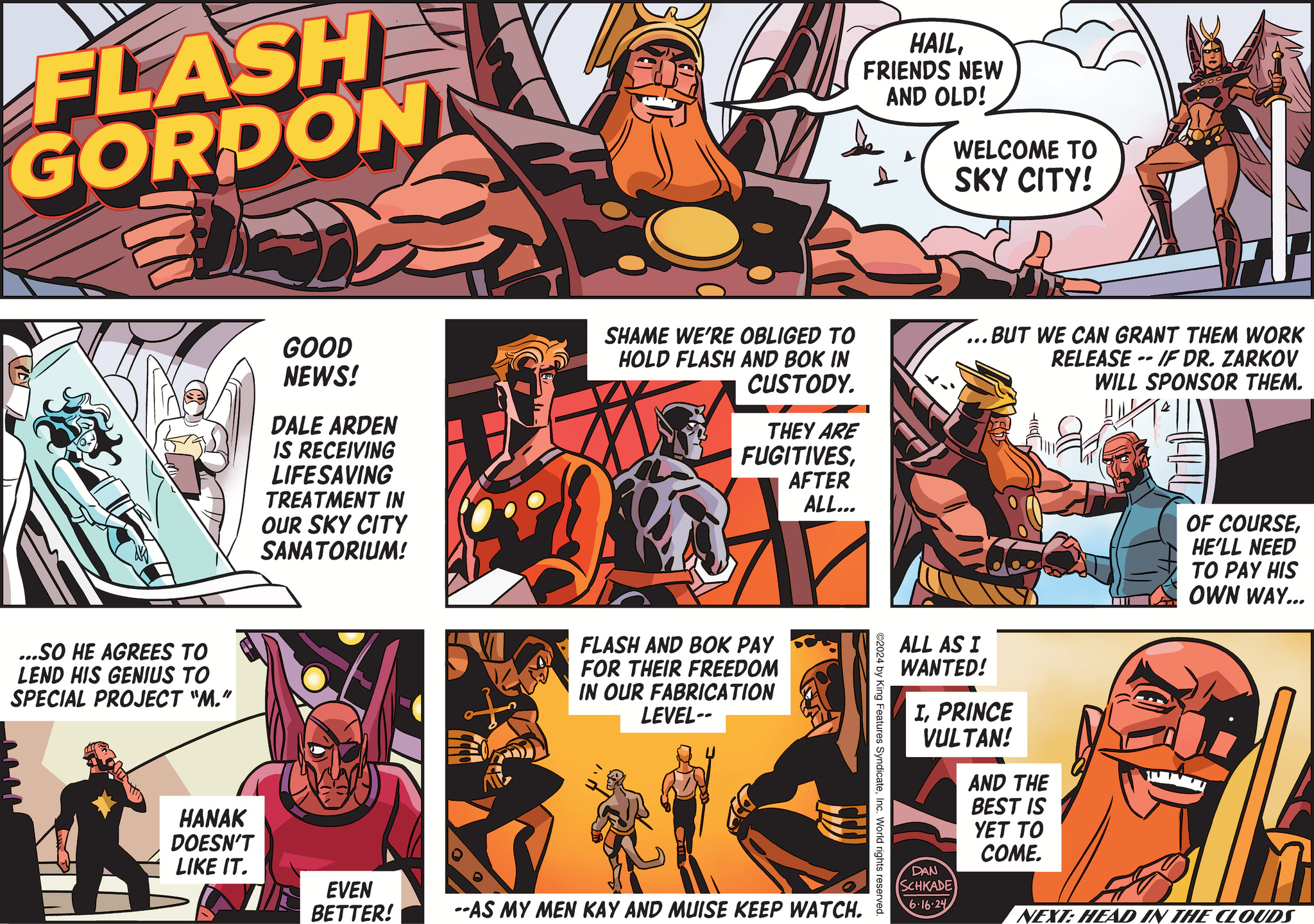 Flash Gordon Comic Strip 2024-06-16 | Comics Kingdom