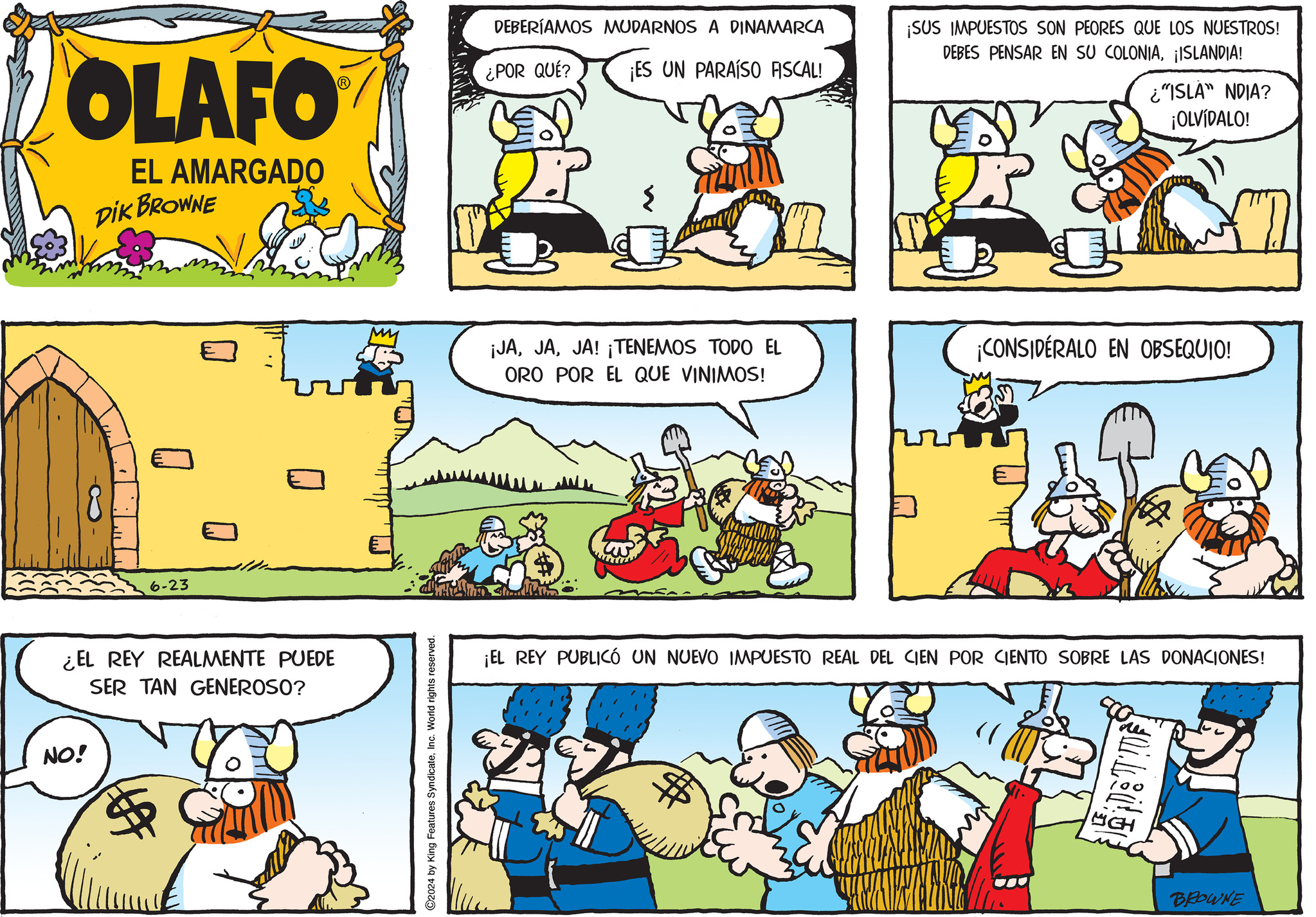 Hagar The Horrible Comic Strip 2024-06-23 | Comics Kingdom