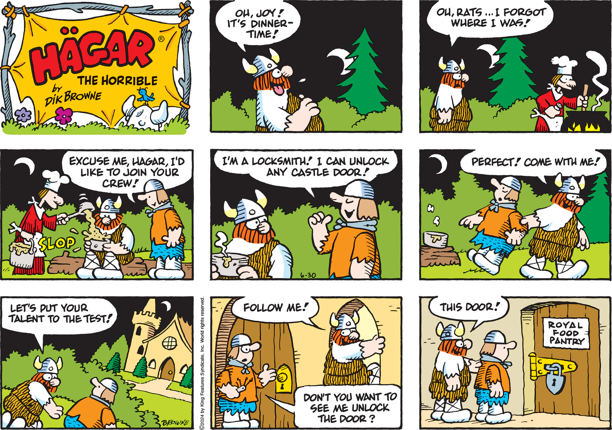 Hagar The Horrible Comic Strip 2024-06-30 | Comics Kingdom