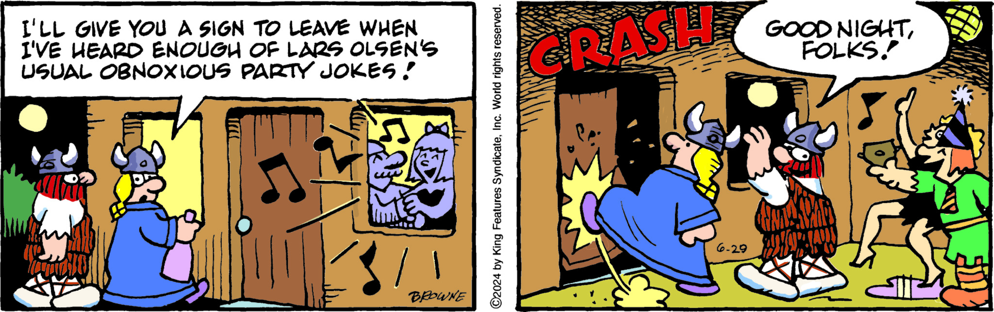 Hagar The Horrible Comic Strip 2024-06-29 | Comics Kingdom