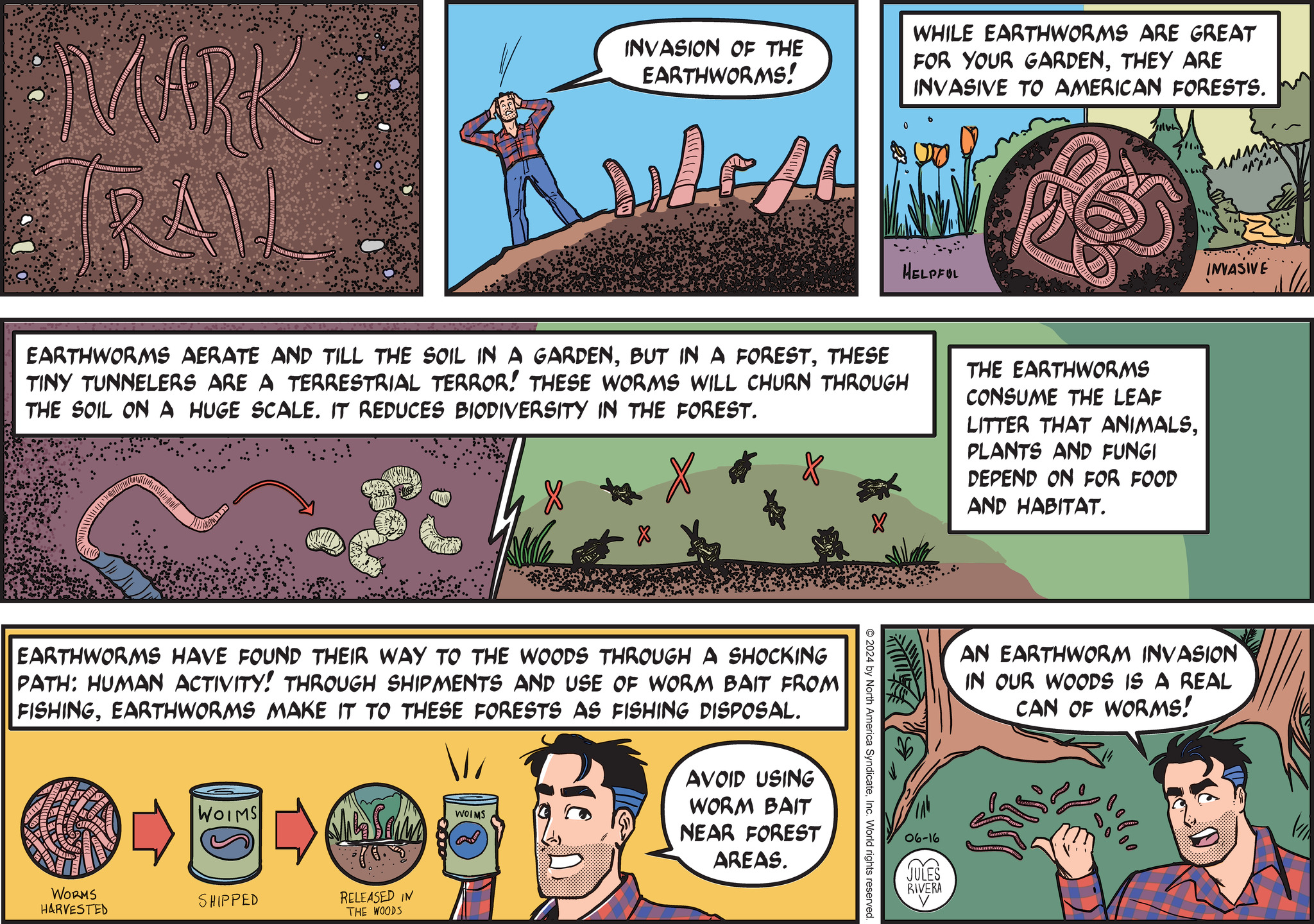 Mark Trail Comic Strip 2024-06-16 | Comics Kingdom