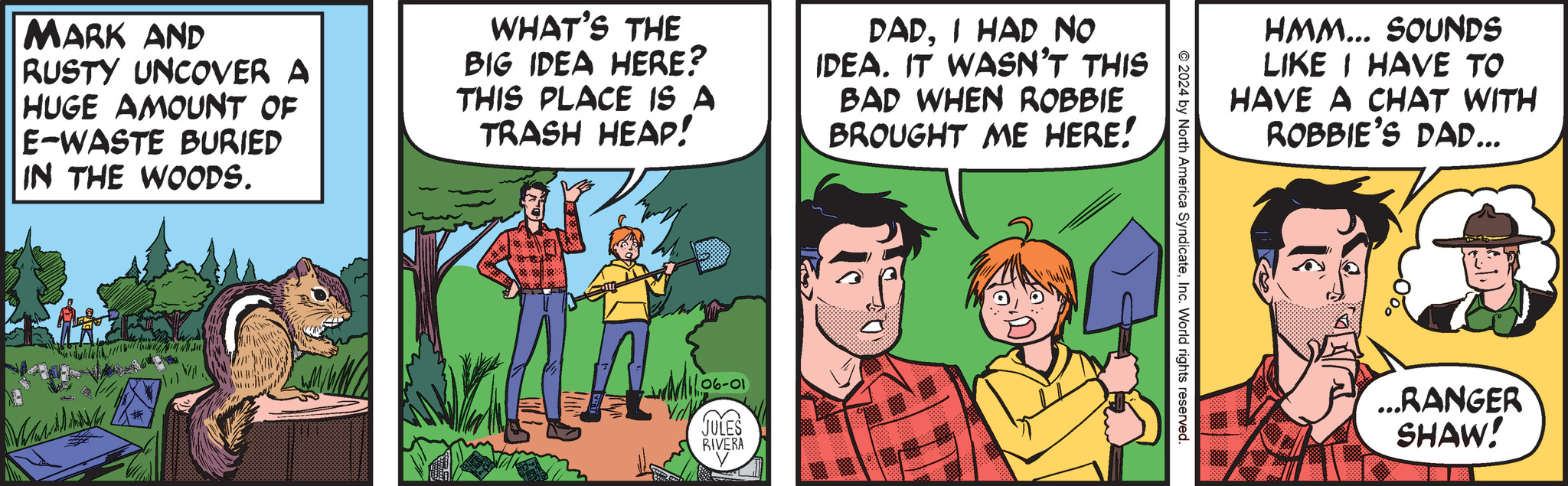 Mark Trail Comic Strip 2024-06-01 | Comics Kingdom