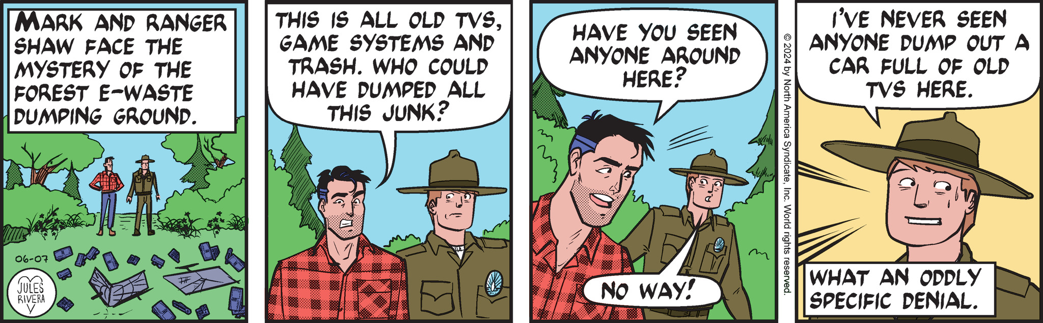 Mark Trail Comic Strip 2024-06-07 | Comics Kingdom