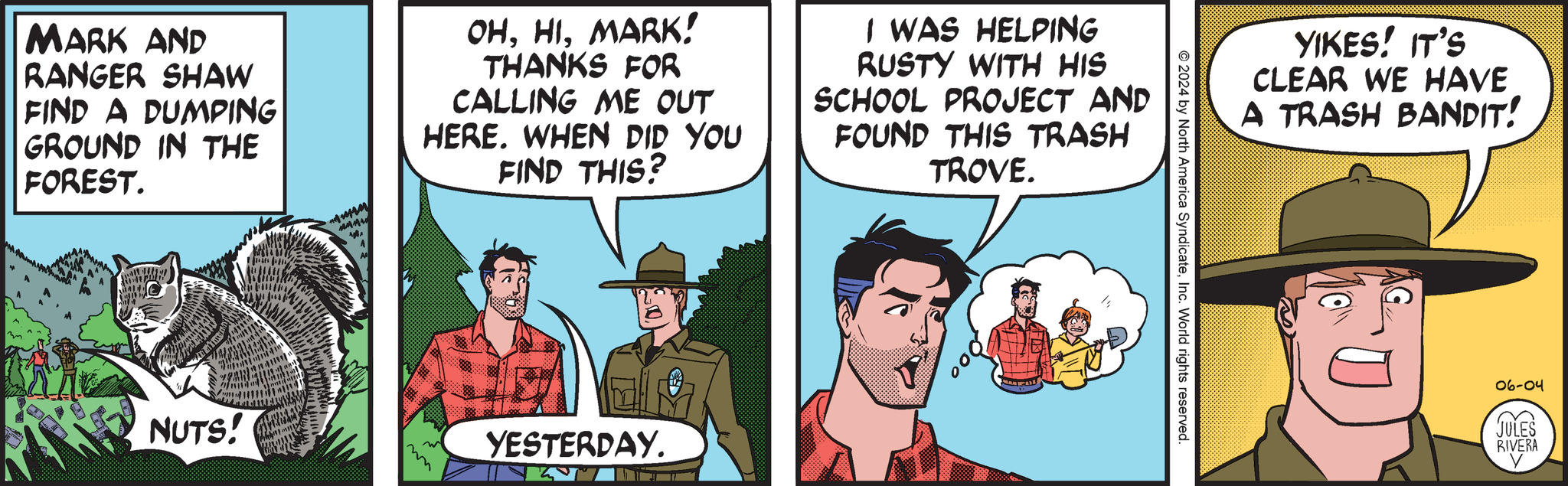 Mark Trail Comic Strip 2024-06-04 | Comics Kingdom