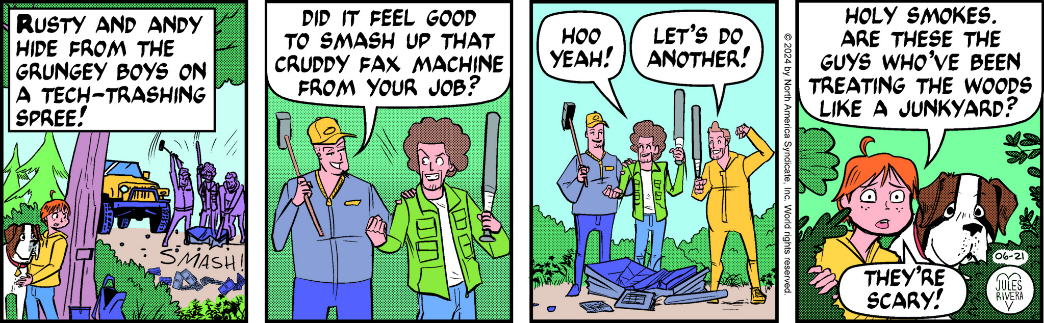 Mark Trail Comic Strip 2024-06-21 | Comics Kingdom