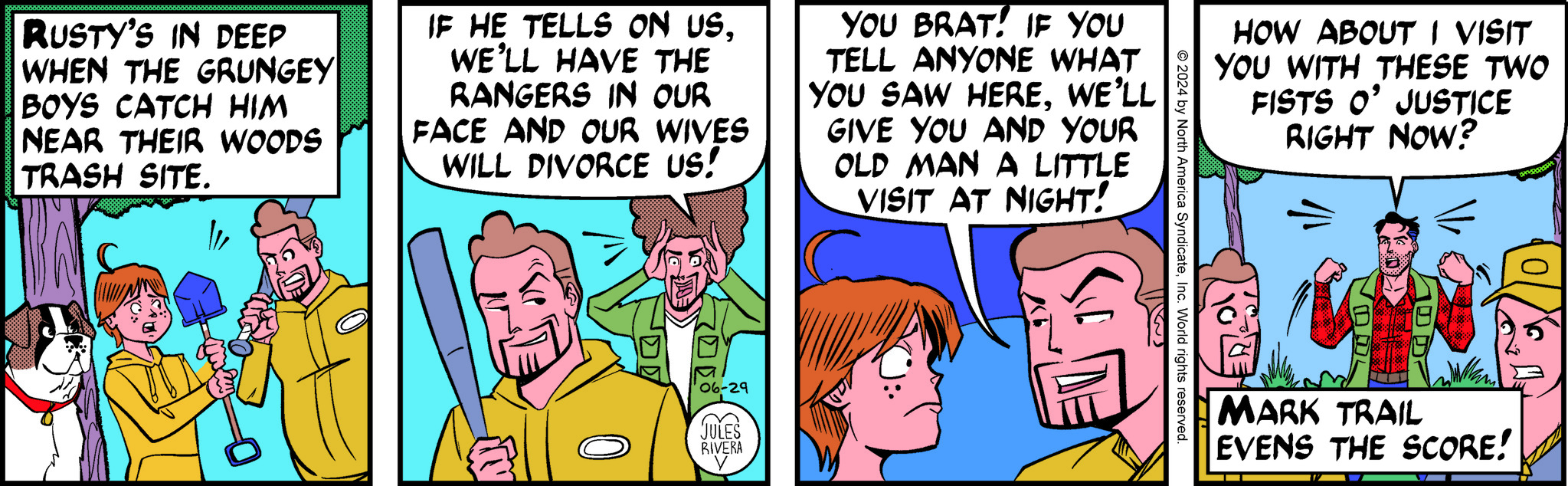 Mark Trail Comic Strip 2024-06-29 | Comics Kingdom
