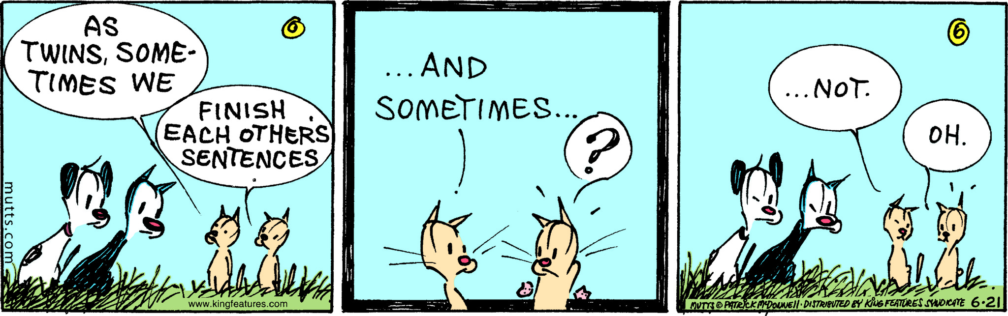 Mutts Comic Strip 2024-06-21 | Comics Kingdom