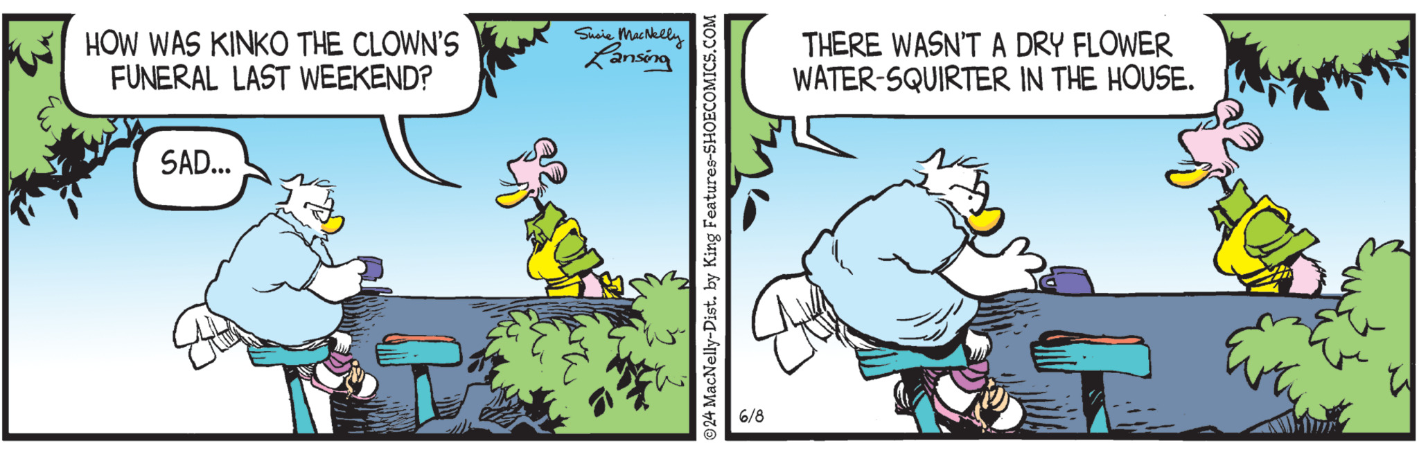 Shoe Comic Strip 2024-06-08 | Comics Kingdom