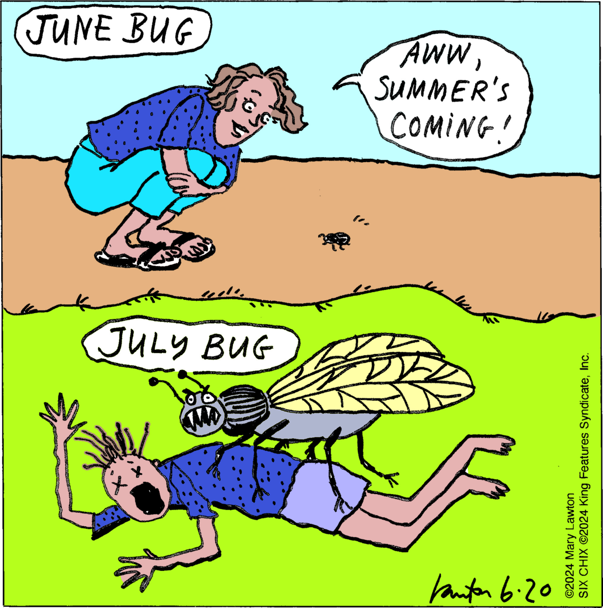 Six Chix Comic Strip 2024-06-20 | Comics Kingdom