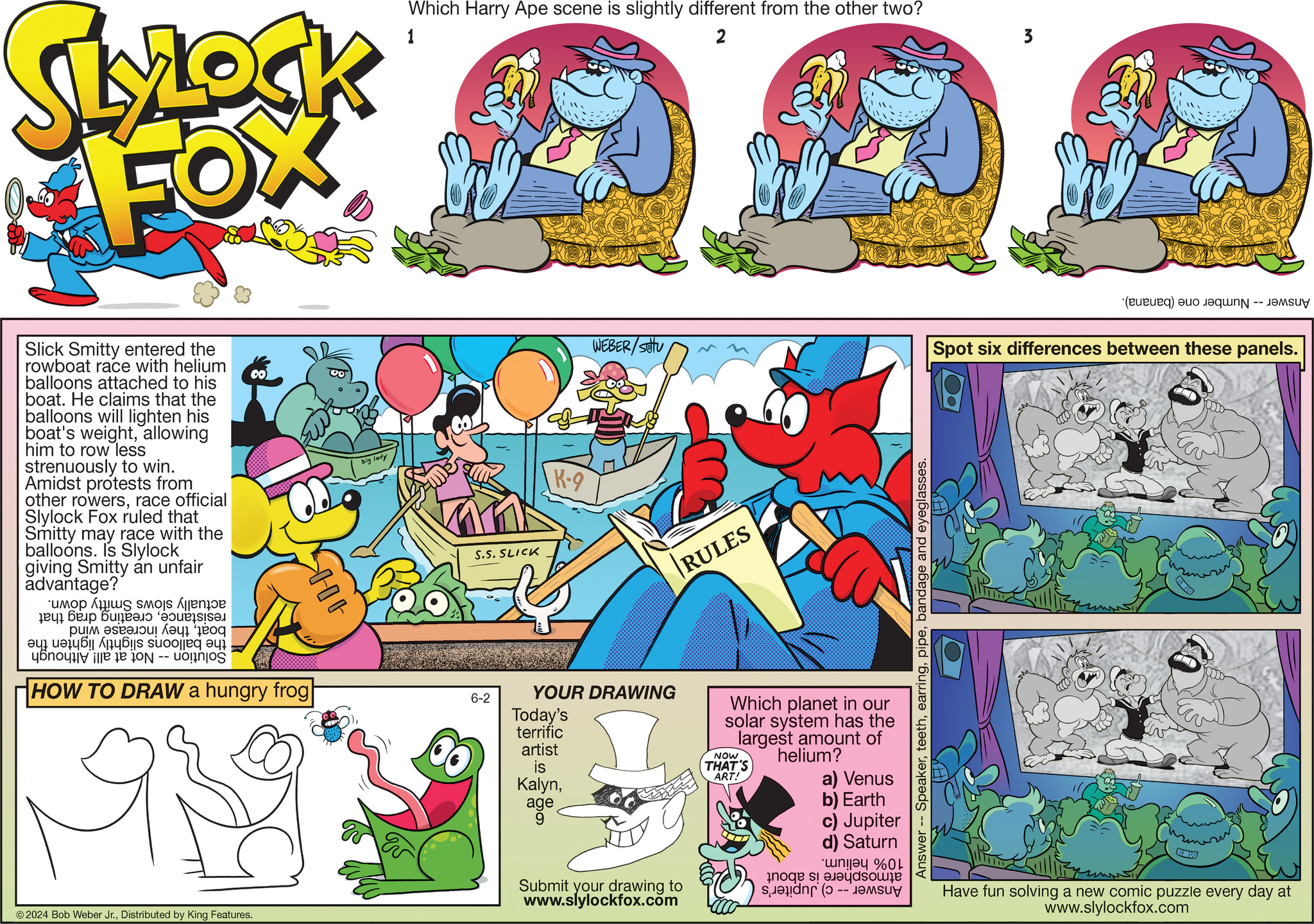 Slylock Fox Comic Strip 2024-06-02 | Comics Kingdom