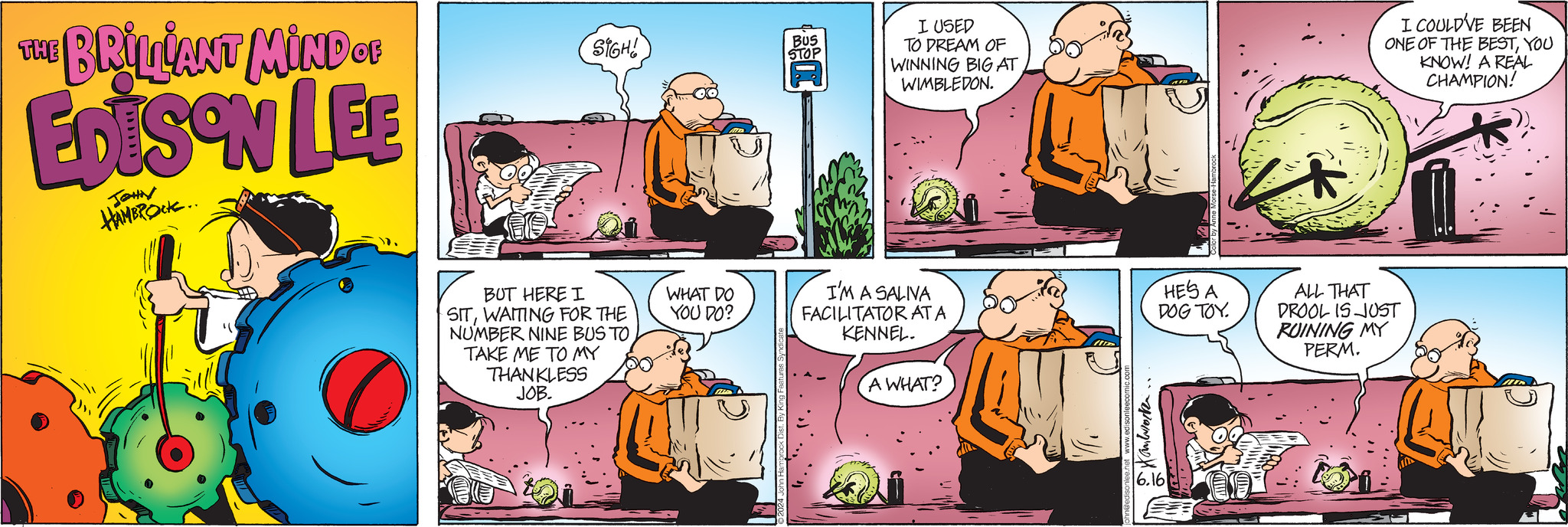 The Brilliant Mind Of Edison Lee Comic Strip 2024-06-16 | Comics Kingdom