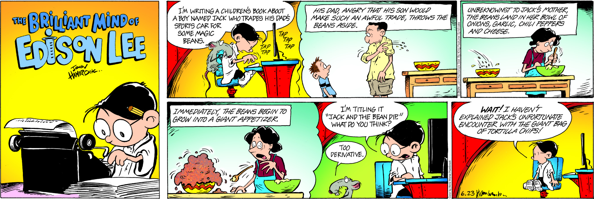 The Brilliant Mind Of Edison Lee Comic Strip 2024-06-23 | Comics Kingdom