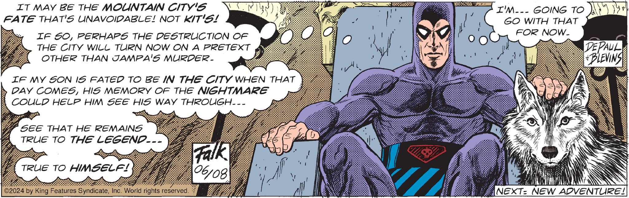 The Phantom Comic Strip 2024-06-08 | Comics Kingdom