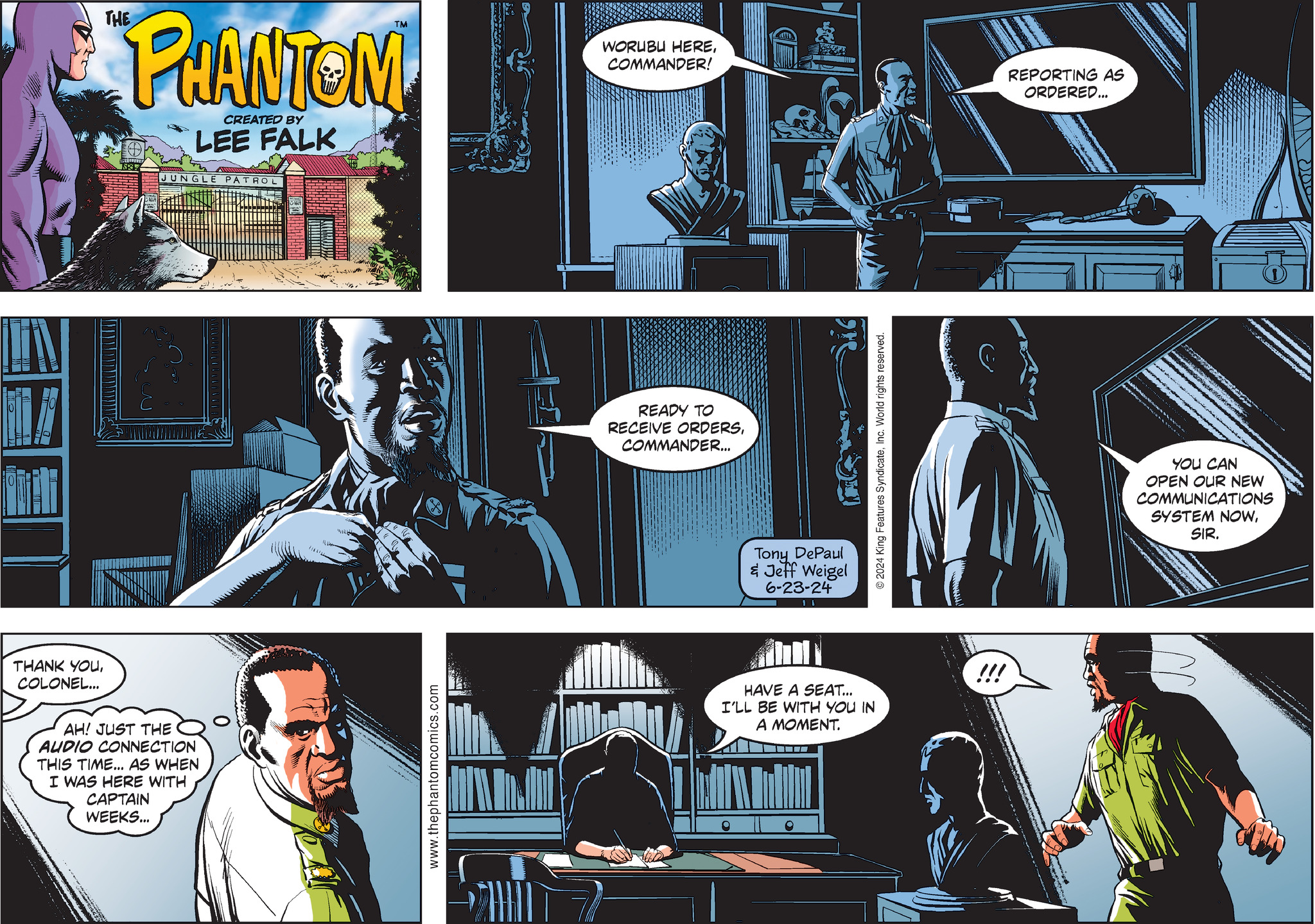 The Phantom Comic Strip 2024-06-23 | Comics Kingdom