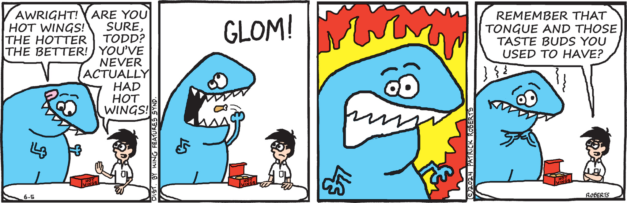 Todd The Dinosaur Comic Strip 2024-06-05 | Comics Kingdom