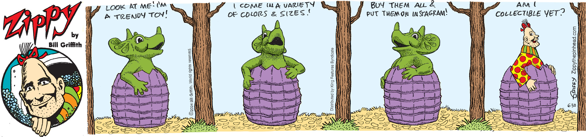 Zippy The Pinhead Comic Strip 2024-06-30 | Comics Kingdom