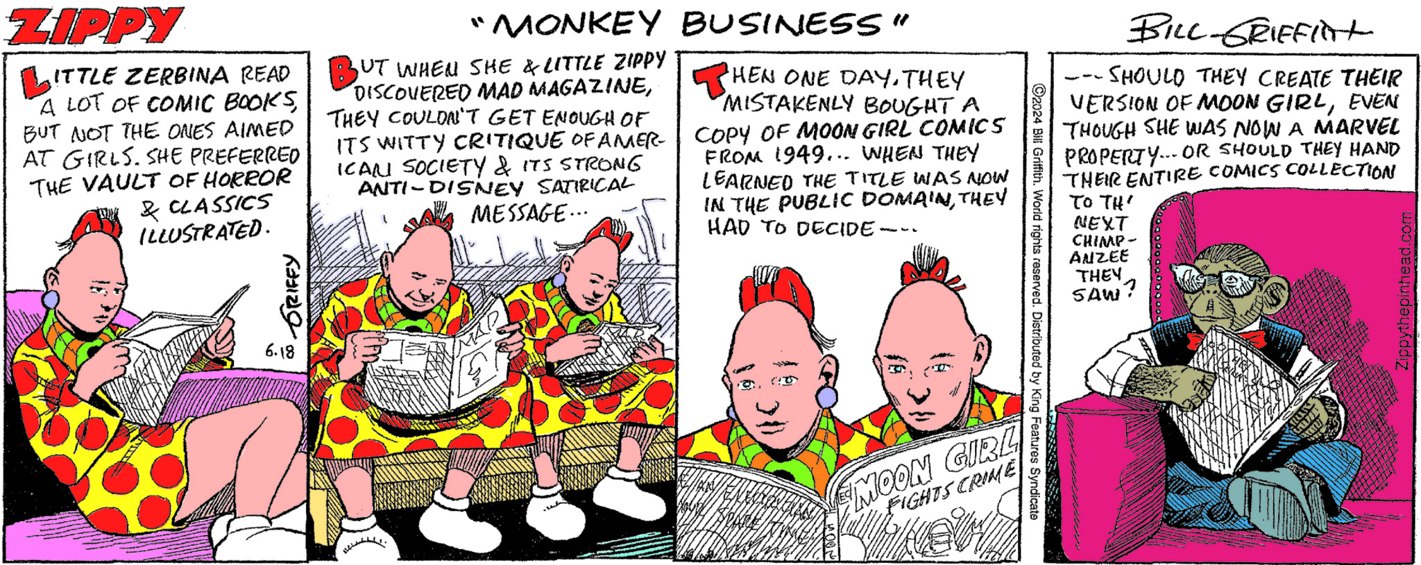 Zippy The Pinhead Comic Strip 2024-06-18 | Comics Kingdom