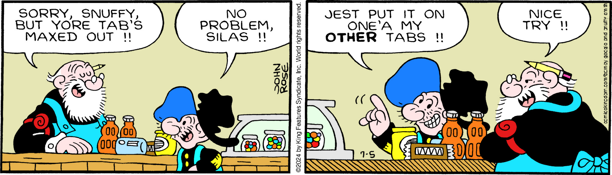 Barney Google And Snuffy Smith Comic Strip 2024-07-05 | Comics Kingdom