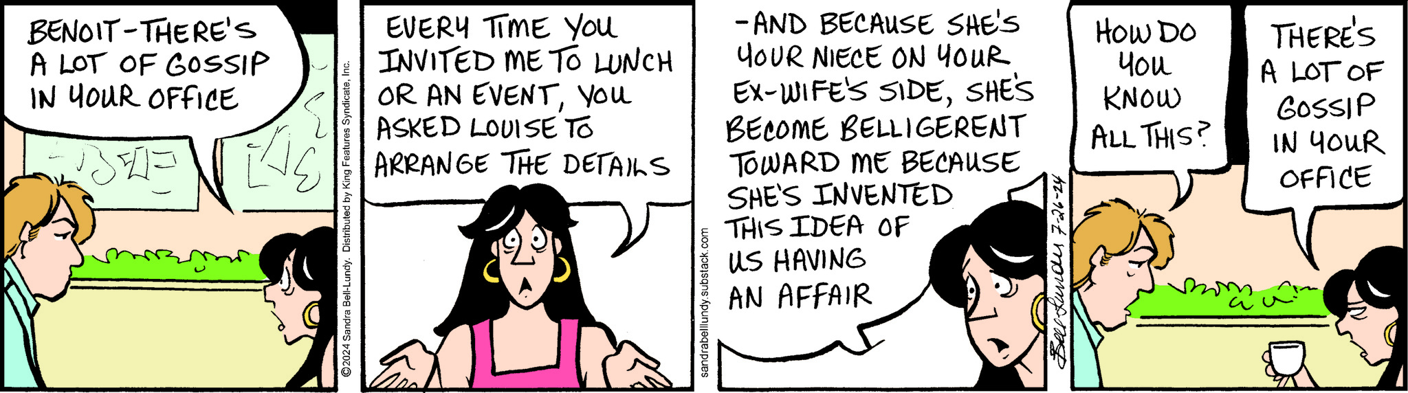 Between Friends Comic Strip 2024-07-26 | Comics Kingdom