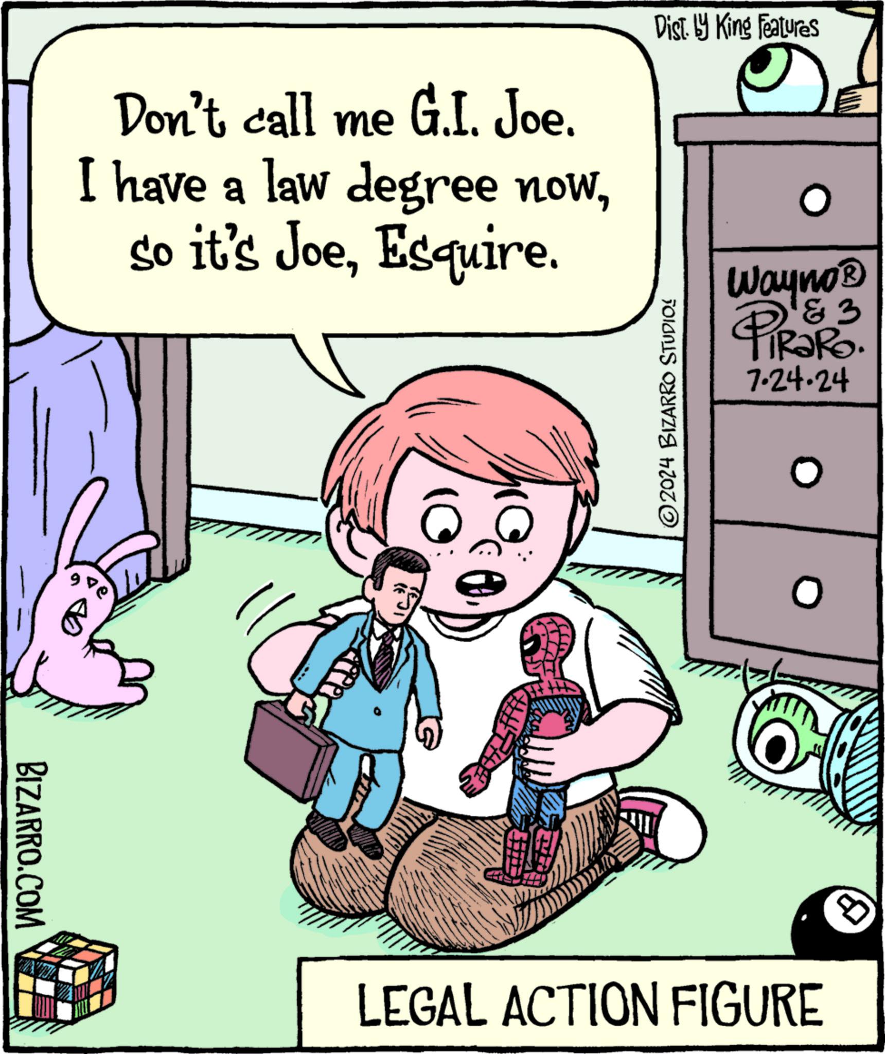 Bizarro Comic Strip 2024-07-24 | Comics Kingdom
