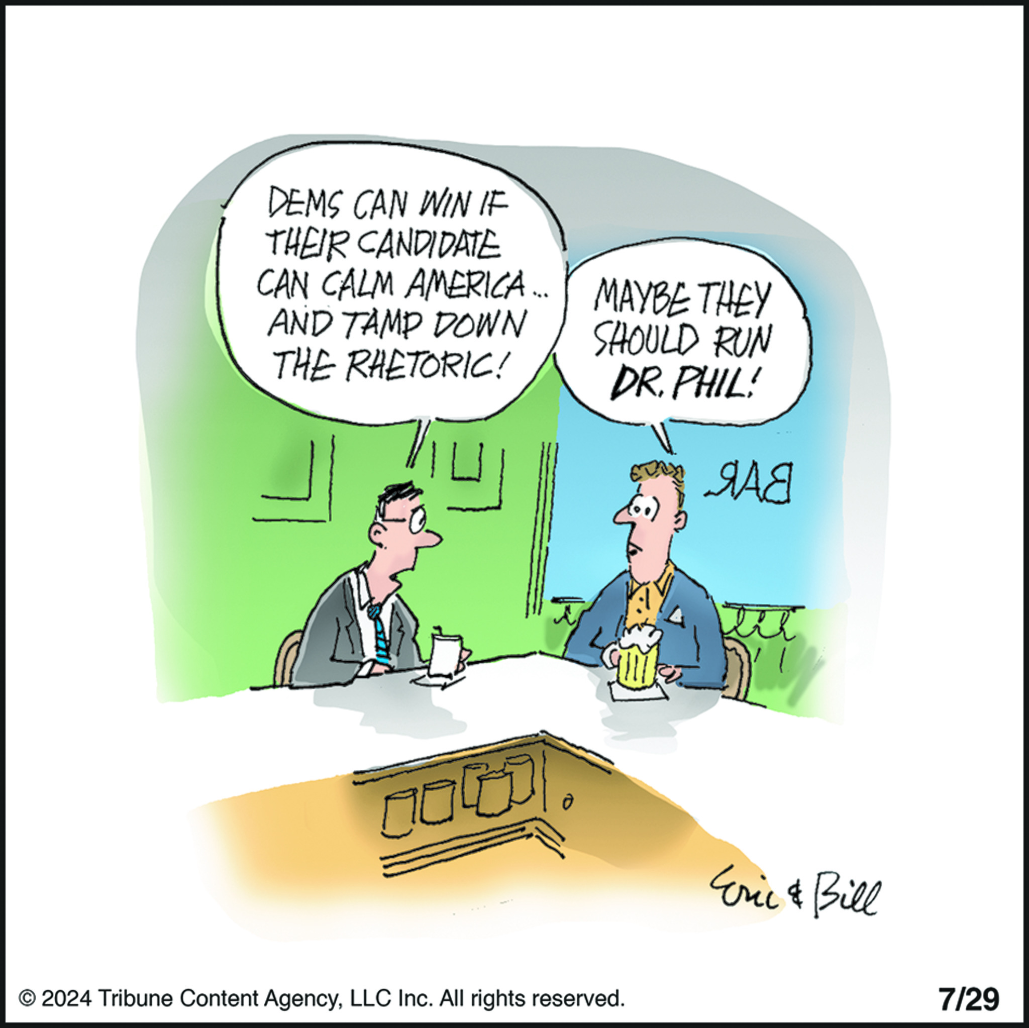 Bottom Liners Comic Strip 2024-07-29 | Comics Kingdom