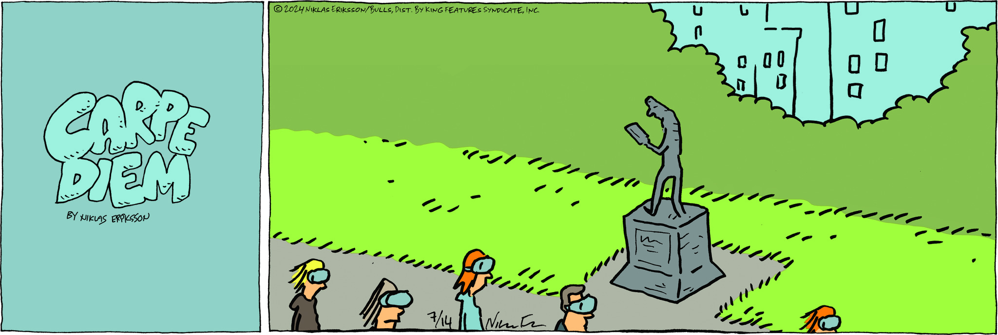 Carpe Diem Comic Strip 2024-07-14 | Comics Kingdom