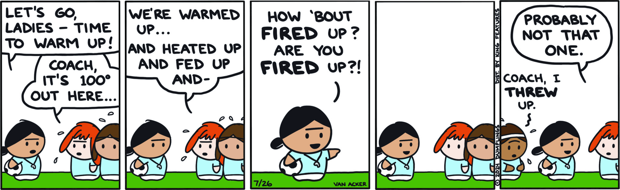 Dumplings Comic Strip 2024-07-26 | Comics Kingdom
