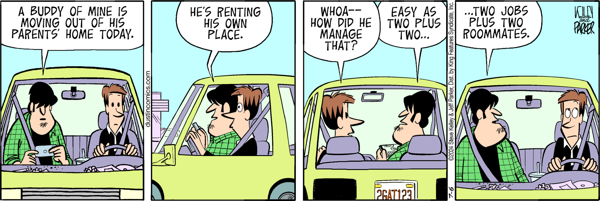 Dustin Comic Strip 2024-07-06 | Comics Kingdom