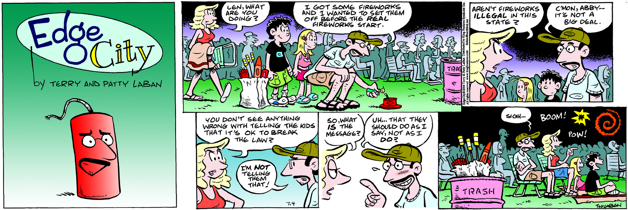 Edge City Comic Strip 2024-07-07 | Comics Kingdom