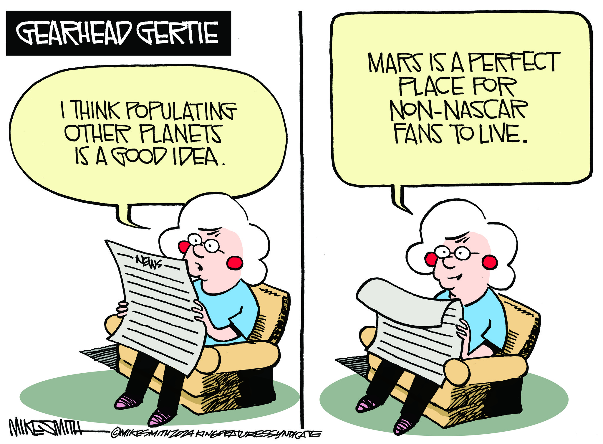 Gearhead Gertie Comic Strip 2024-07-04 | Comics Kingdom