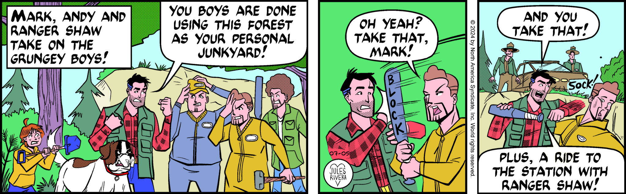 Mark Trail Comic Strip 2024-07-05 | Comics Kingdom