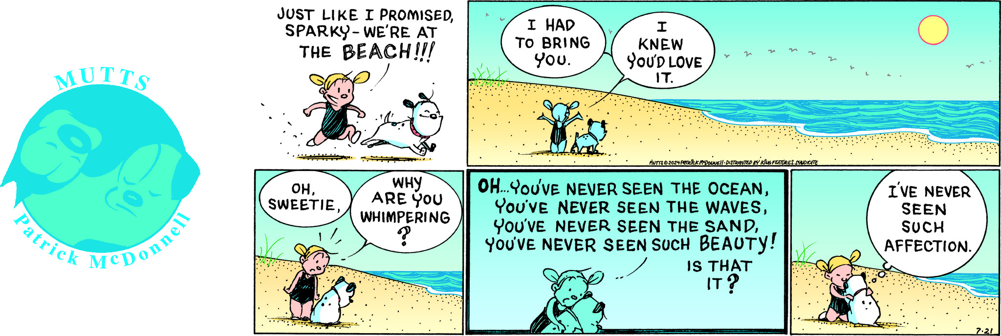 Mutts Comic Strip 2024-07-21 | Comics Kingdom