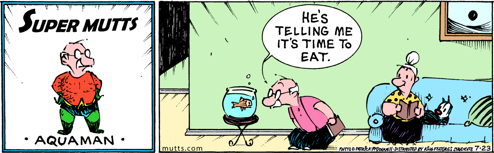 Mutts Comic Strip 2024-07-23 | Comics Kingdom