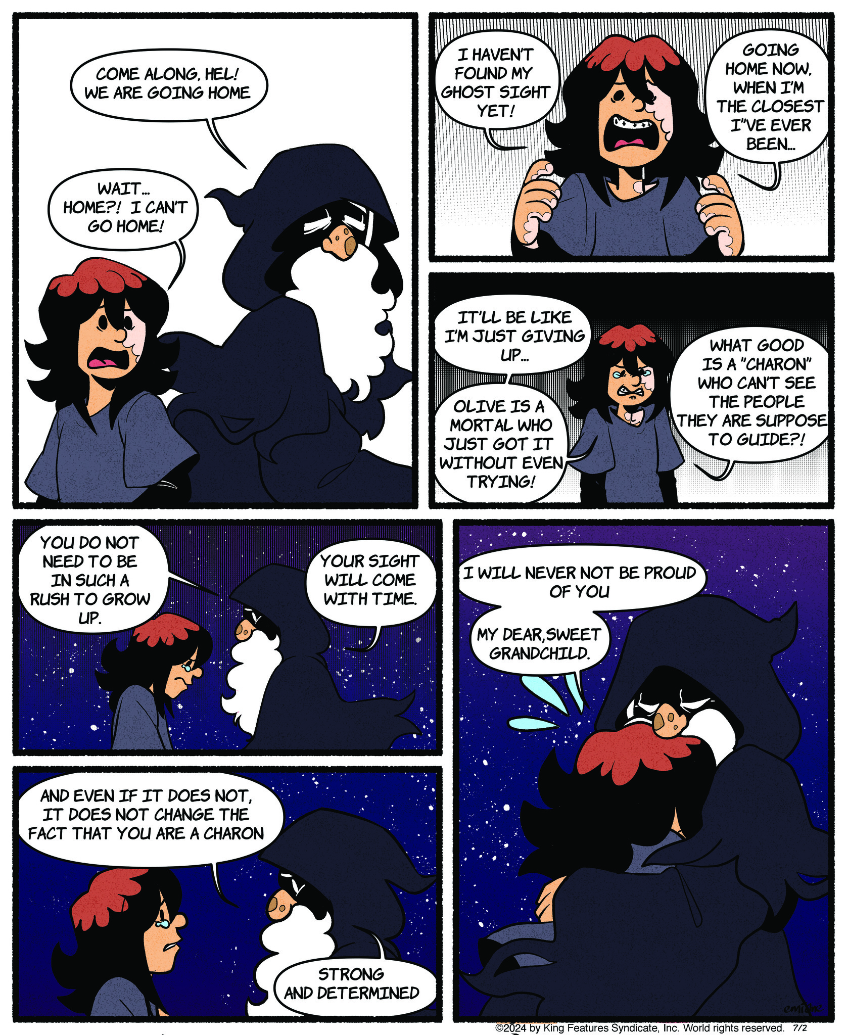 Olive & Popeye Comic Strip 2024-07-02 | Comics Kingdom