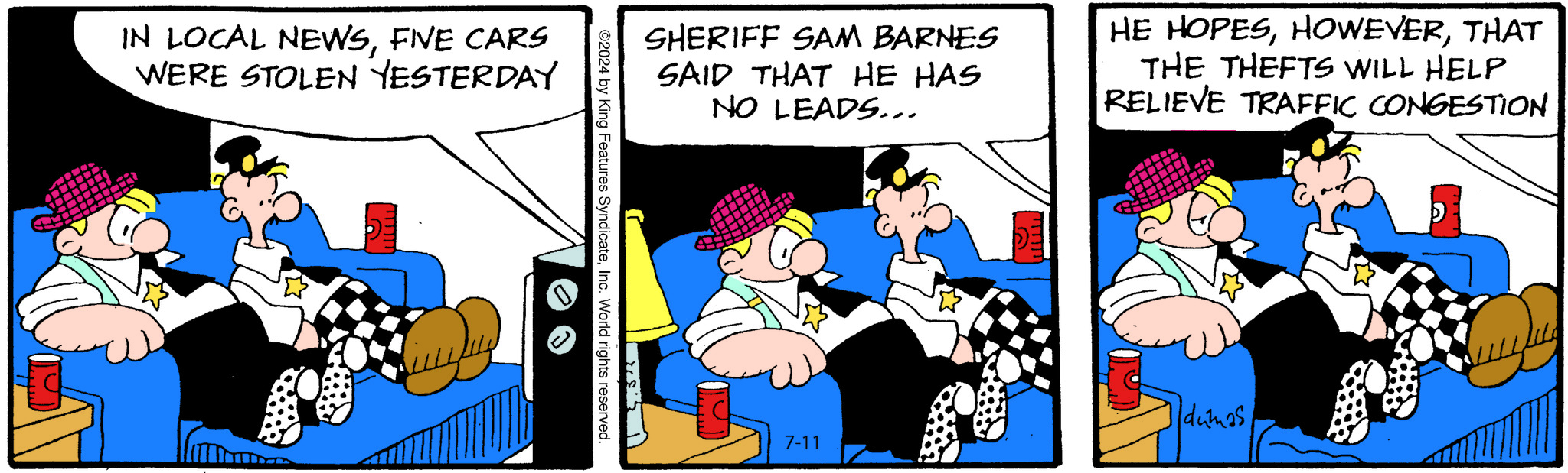 Sam And Silo Comic Strip 2024-07-11 | Comics Kingdom