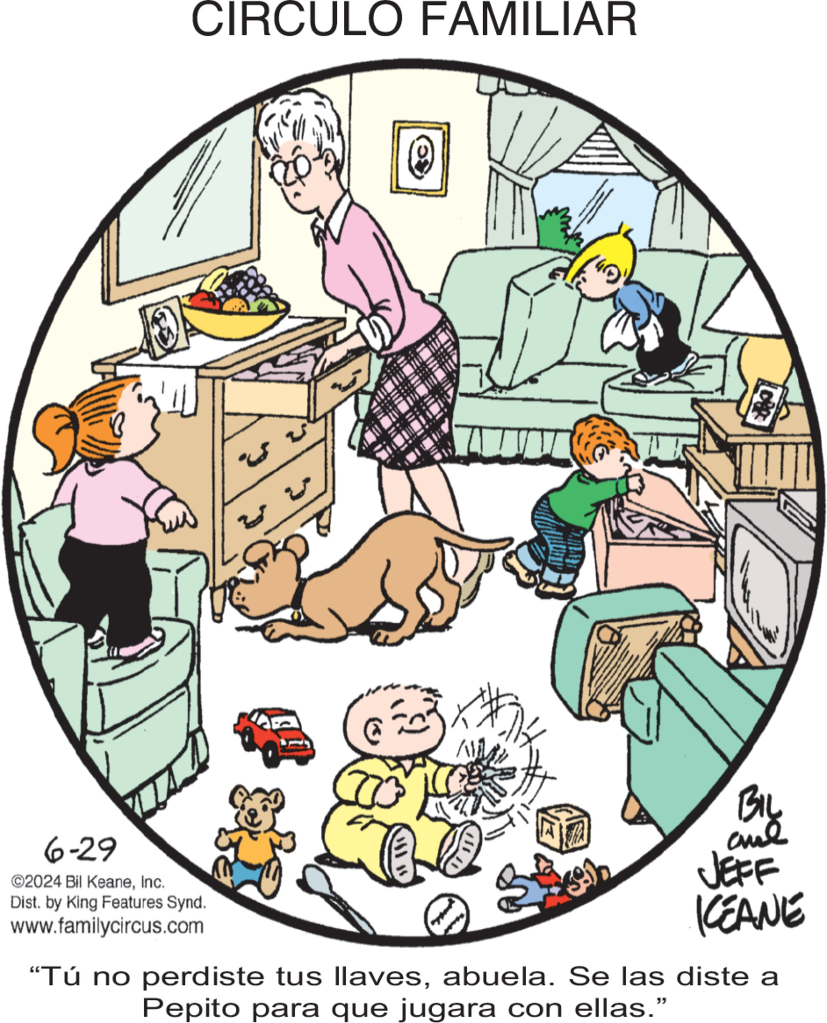 The Family Circus Comic Strip 2024-07-20 | Comics Kingdom
