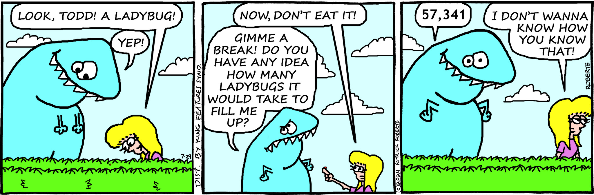 Todd The Dinosaur Comic Strip 2024-07-29 | Comics Kingdom