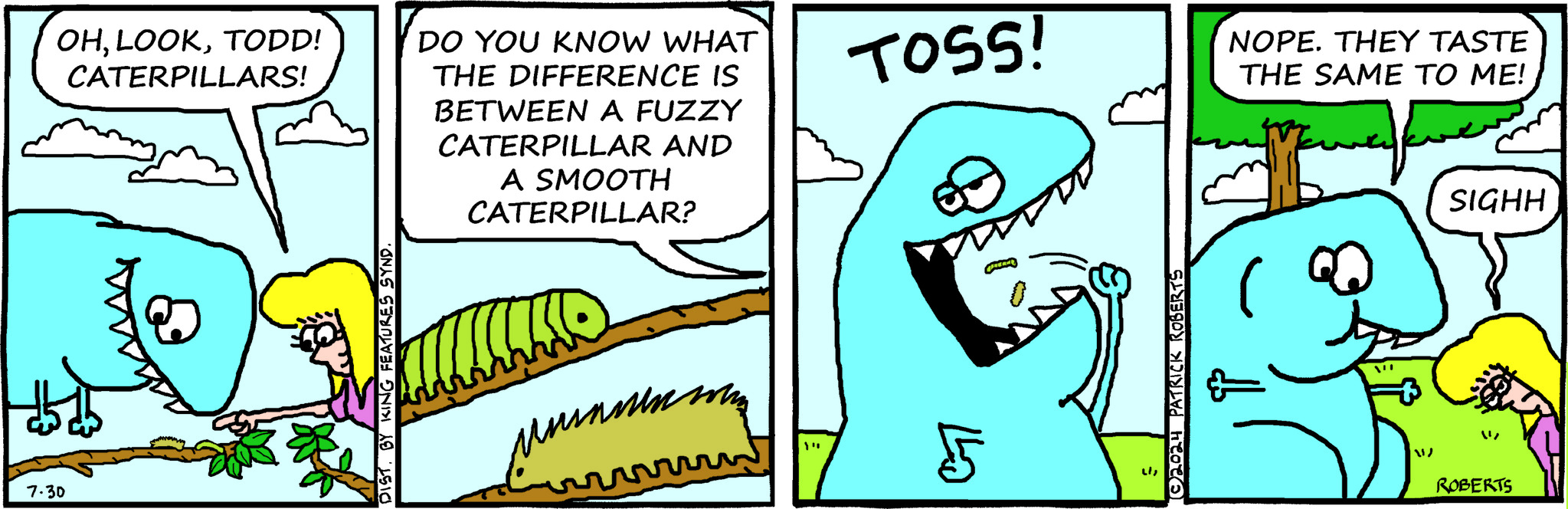 Todd The Dinosaur Comic Strip 2024-07-30 | Comics Kingdom