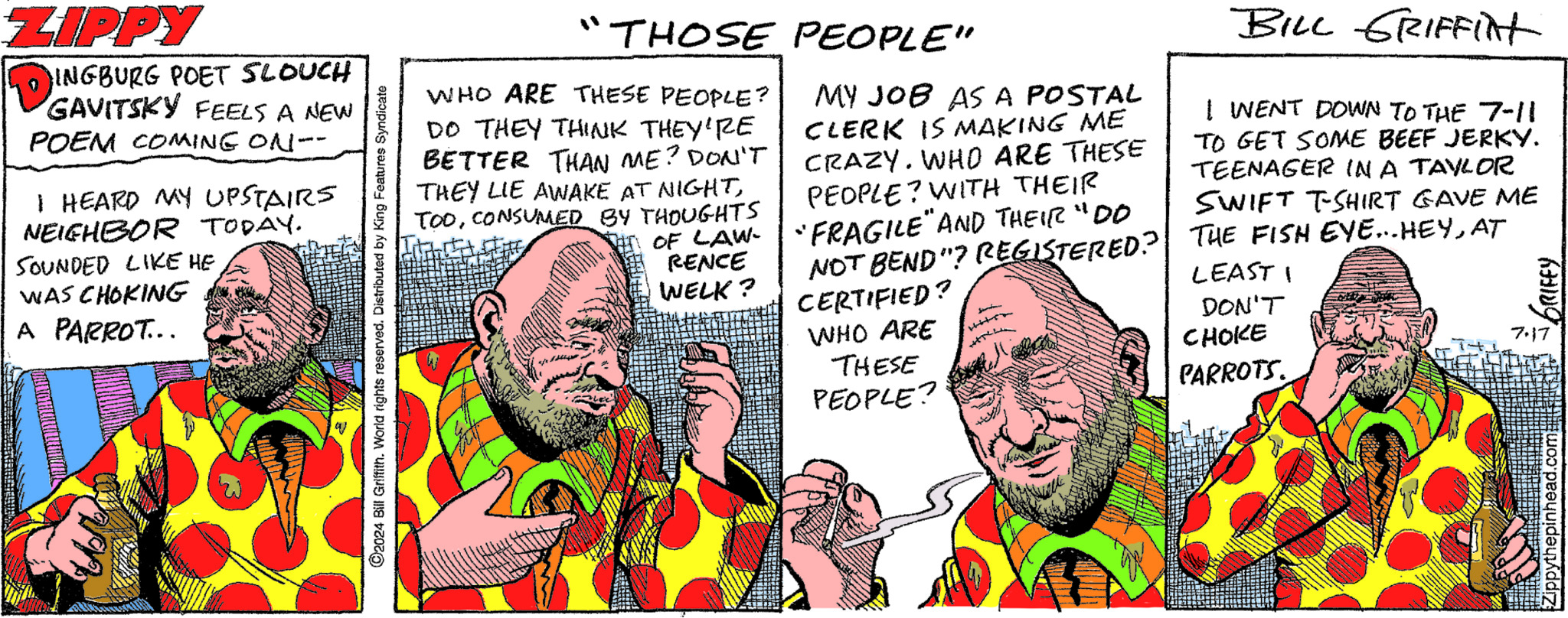 Zippy The Pinhead Comic Strip 2024-07-17 | Comics Kingdom