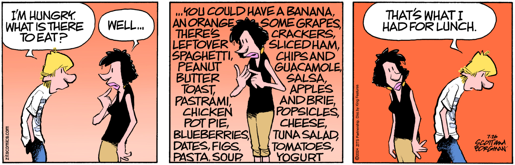 Zits Comic Strip 2024-07-26 | Comics Kingdom