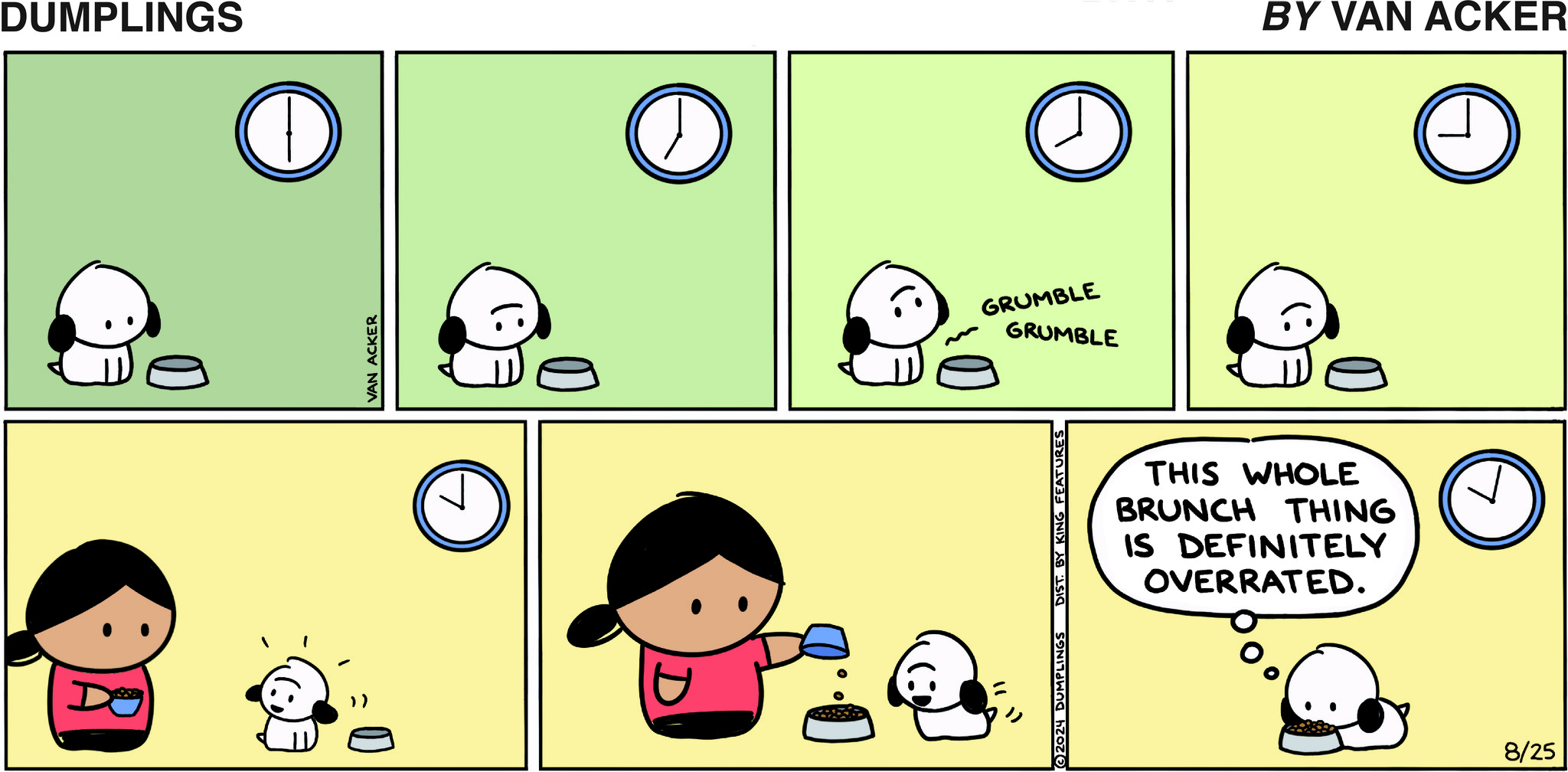 Dumplings Comic Strip 2024-08-25 | Comics Kingdom