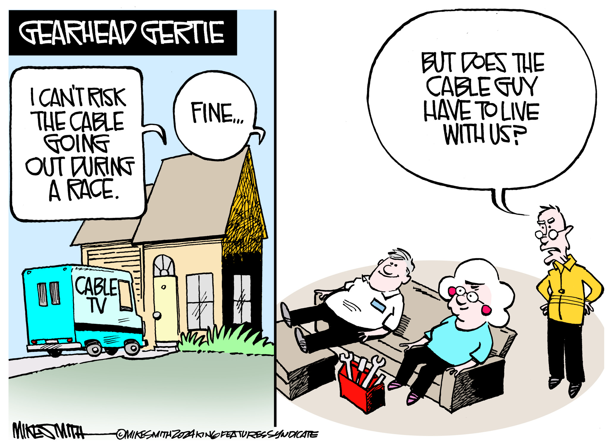 Gearhead Gertie Comic Strip 2024-08-08 | Comics Kingdom