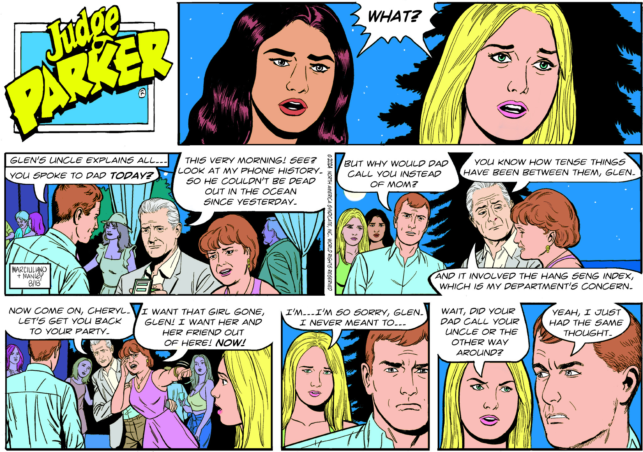 Judge Parker Comic Strip 2024-08-18 | Comics Kingdom