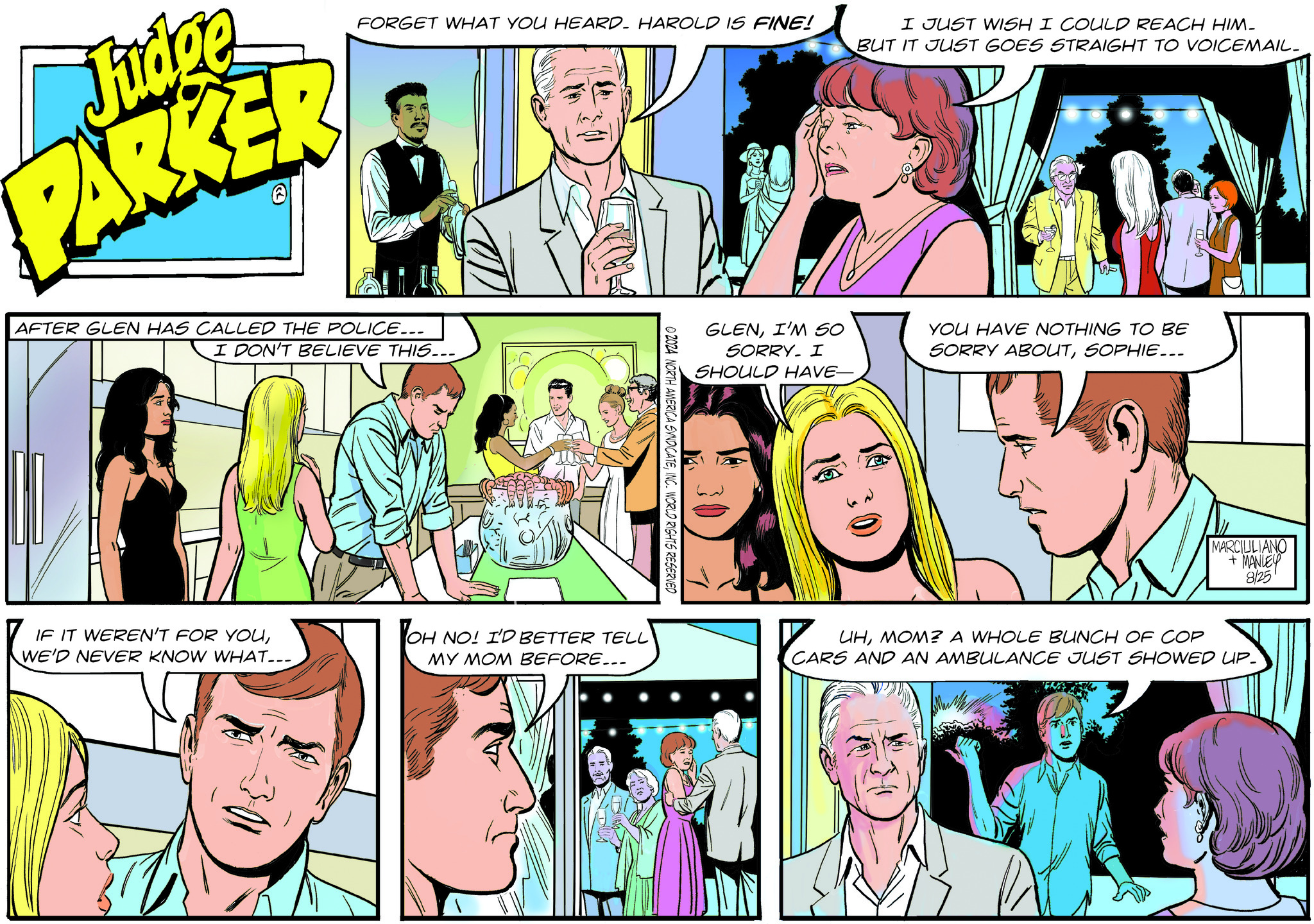 Judge Parker Comic Strip 2024-08-25 | Comics Kingdom