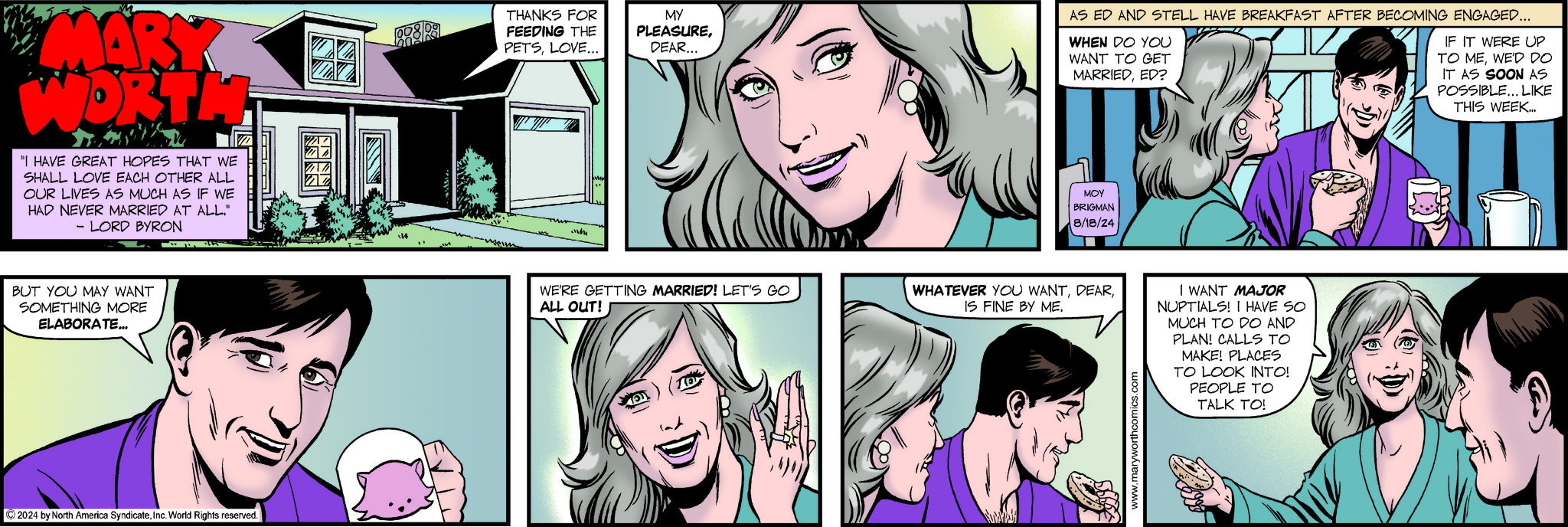 Mary Worth Comic Strip 2024-08-18 | Comics Kingdom