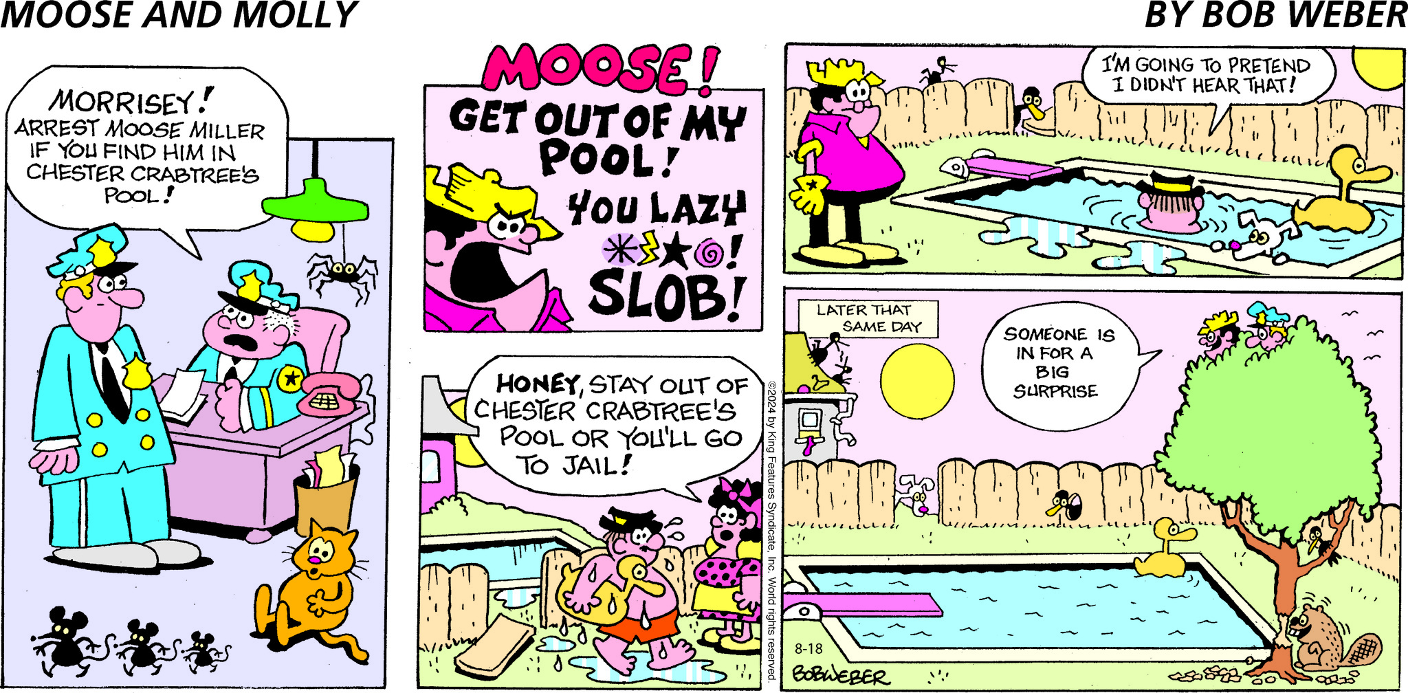 Moose And Molly Comic Strip 2024-08-18 | Comics Kingdom