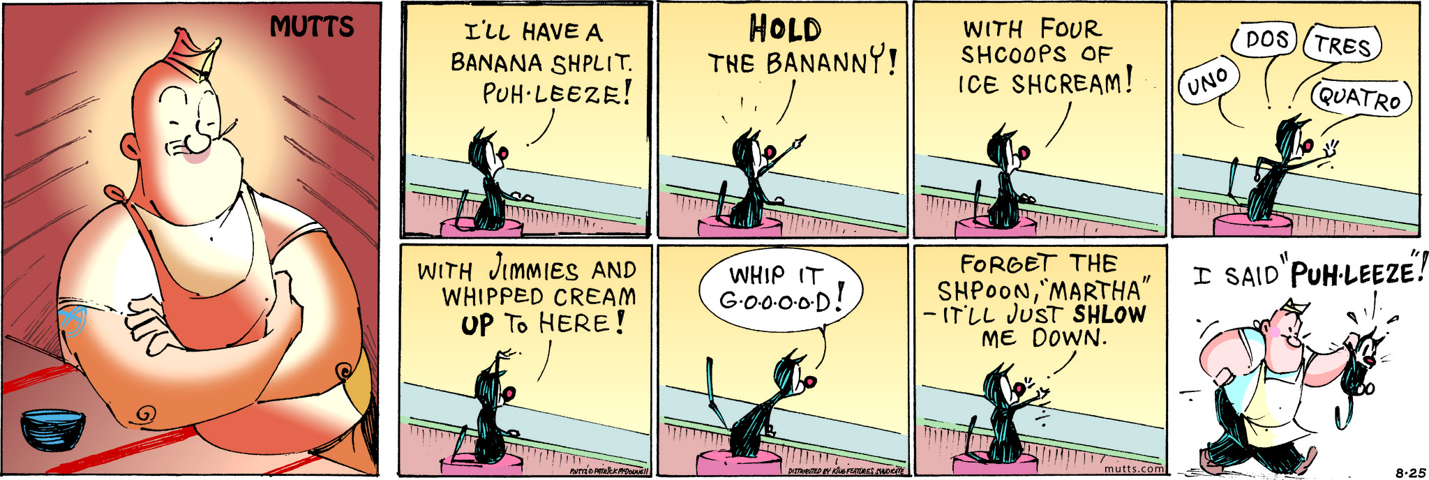 Mutts Comic Strip 2024-08-25 | Comics Kingdom