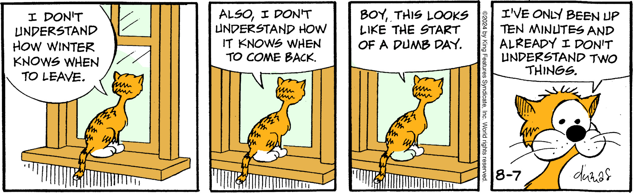Sam And Silo Comic Strip 2024-08-07 | Comics Kingdom