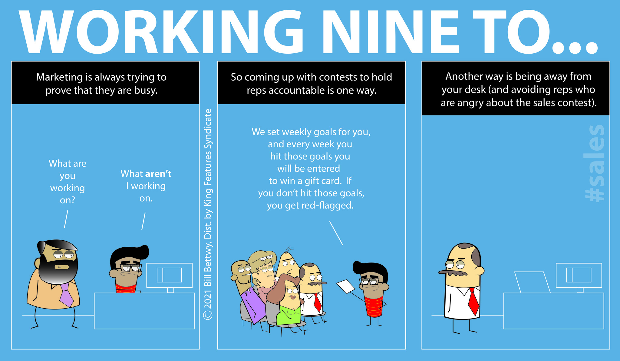 Sales Comic Strip 2024-08-21 | Comics Kingdom