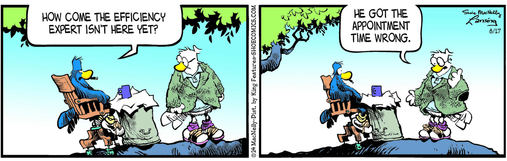 Shoe Comic Strip 2024-08-17 | Comics Kingdom